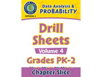 Data Analysis & Probability - Drill Sheets Vol. 4 Gr. PK-2 by Teach Simple