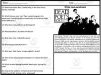Dead Poets Society (1989): Complete Movie Guide by Teach Simple