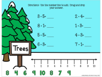 December Math PowerPoint, Addition and Subtraction by Teach Simple