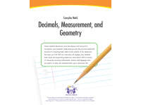 Decimals, Measurement, and Geometry Printable Workbook by Teach Simple