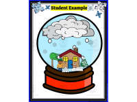 Digital Art & Creative Writing Activity: Build a Snow Globe by Teach Simple