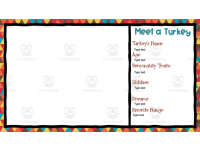 Digital Art & Creative Writing Activity: Build a Turkey by Teach Simple