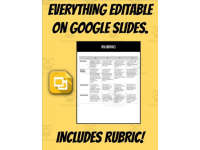 Digital Book Report (Editable in Google Slides) by Teach Simple