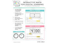 Digital Math for 1.MD.3 - Tell and Write Time (Slides + Self-Grading ...