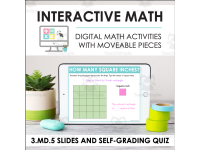 Digital Math for 3.MD.5 - Understand Concepts of Area (Slides + Self ...