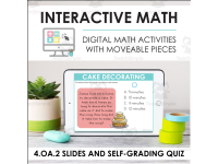 Digital Math for 4.OA.2 - Operations with Whole Numbers to Solve ...