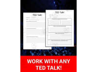 Digital/Printable TED Talk Worksheets (Editable in Google Slides) by ...