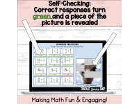 Divide Fractions Self-Checking Digital Activity by Teach Simple
