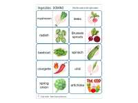 Dominoes: Vegetables by Teach Simple