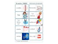 Dominoes: Weather by Teach Simple