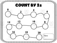 Dot Marker Counting and Skip Counting Printables for Primary Students ...