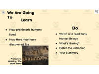 Early Human Beings | Reading Comprehension Deck | Interactive Lesson by ...