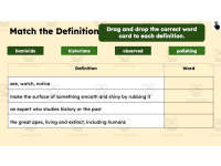 Early Human Beings | Reading Comprehension Deck | Interactive Lesson by ...