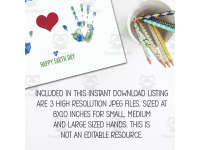 Earth Day Handprint Art Pledge, May Homeschool Crafts for Kids ...