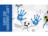 Earth Day Papercraft, DIY Handprint Art, Kindergarten Crafts, Preschool ...
