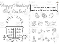 Easter Theme Cards for Arts and Crafts by Teach Simple