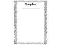 Ecology Project | Ecology Research Report by Teach Simple