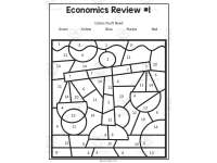 Economics + Personal Budget Coloring Activity by Teach Simple