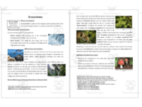 Ecosystems - Science Reading Article - Grades 5-7 by Teach Simple