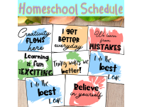 EDITABLE Homeschool Schedule BUNDLE by Teach Simple
