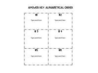 Editable Make Your Own: Vocabulary Grab Bag Game by Teach Simple