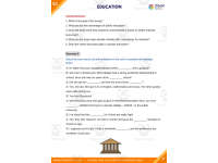 Education | Upper Intermediate Lesson Plan by Teach Simple