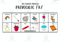 Egg Carton Artic, Speech Therapy Activities, R Articulation, R ...