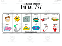 Egg Carton Artic, Speech Therapy Activities, S Articulation, Z ...