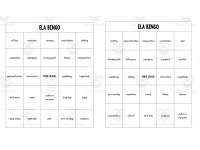ELA Bingo Cards by Teach Simple