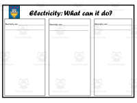 Electricity Graphic Organizer by Teach Simple