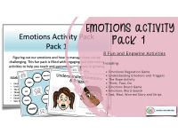 Emotions Activity Pack 1 by Teach Simple