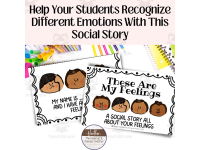 Emotions and Body Feelings Social Story-- Character Kids-- Boy Version ...