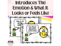 Emotions and Body Feelings Social Story-- Crayon Themed Characters by ...
