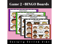 Emotions BINGO 3x3 by Teach Simple