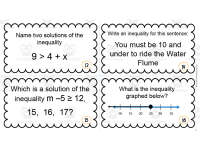 End of Year Math Review Task Cards for 6th Grade by Teach Simple
