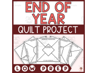 End of Year Project-Based Learning Activity (Build an End of Year Quilt ...