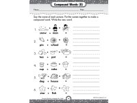 Endings, Spelling, Contractions, Synonyms, and Compounds Printable ...