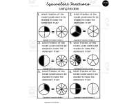 Equivalent Fractions | Math Worksheet by Teach Simple