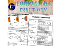 Equivalent Fractions Worksheets by Teach Simple
