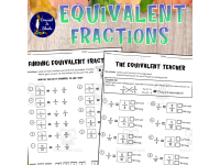 Equivalent Fractions Worksheets by Teach Simple