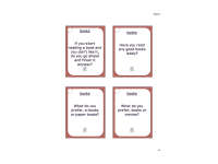 ESL - ELL Intermediate Level - 83 Conversation Cards and Speaking ...