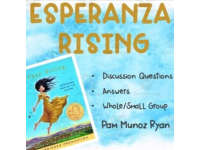 Esperanza Rising Discussion Questions by Teach Simple