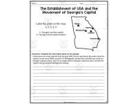 Establishment of UGA + Georgia's Capital Reading Packet by Teach Simple