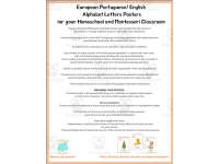 European Portuguese/ English Alphabet Letters Posters - Letra P by ...