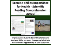 Exercise Reading Comprehension Article by Teach Simple