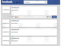 Facebook Template (Editable on Google Slides) by Teach Simple