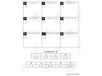 Factoring by Grouping - Solve + Match Worksheet by Teach Simple