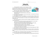 Faking Sick - Reading Comprehension Worksheet by Teach Simple
