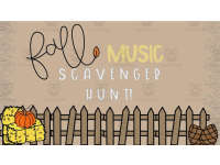 Fall Music Scavenger Hunt by Teach Simple