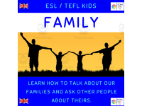 Family ESL Lesson Plan For Kids and Early Learners by Teach Simple